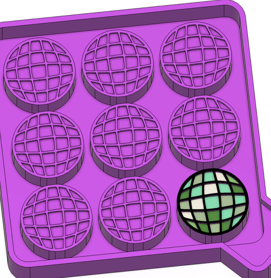 Disco Ball Sample Mold BandA Molds And More LLC With This Being Disco Ball Sample Mold BandA Molds And More LLC With This Being